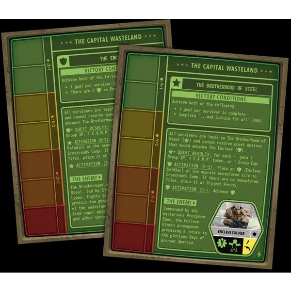 Fallout Atomic Bonds Board Game แถมซองใส่การ์ด Zo 60 - alisa.gam - ThaiPick
