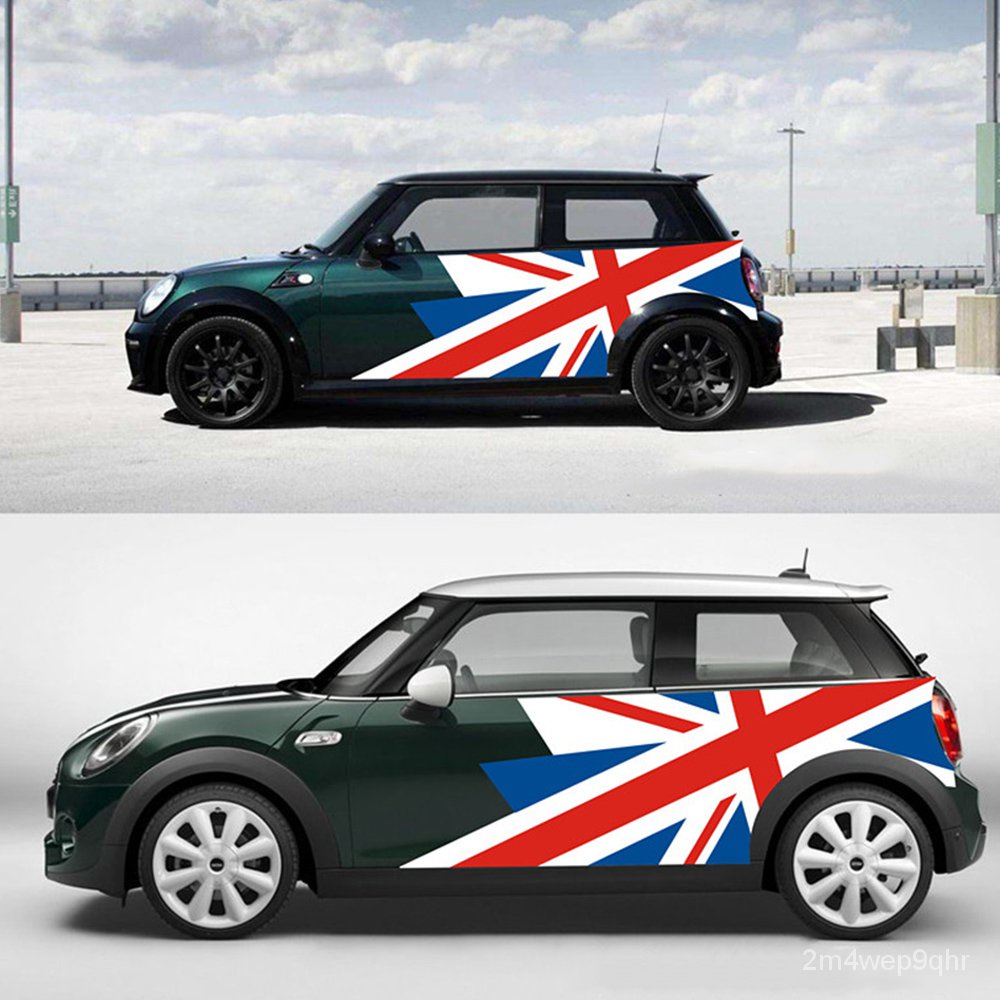 Union Jack Car Exterior Door Side Body Stickers Decal For MINI Cooper ...