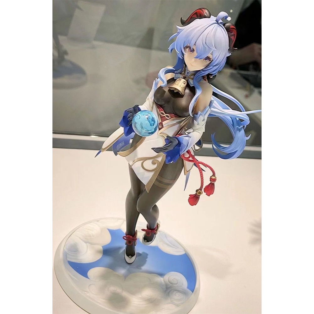 22cm Ganyu Genshin Impact Anime Figure Ganyu Plenilune Gaze Action ...