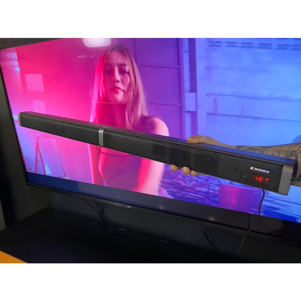 V2020 Endos Soundbar โฮมเธียเตอร์ ลำโพงซาวบาร์ ลำโพงบลูทูธ ลำโพงคอม ...