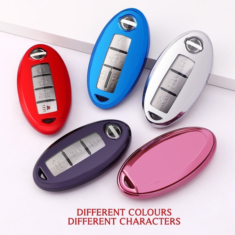 Nissan Soft Rubber Car Key Case Suitable for Qashqai, Bluebird, Qijun ...
