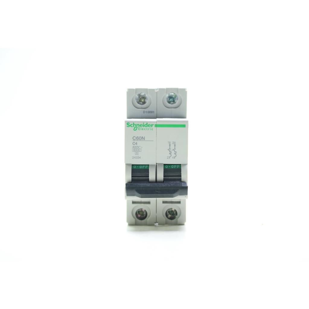 24334 C60N C4 MERLIN GERIN Schneider Electric MCB C60N C4 2P 4A เซอร์ ...