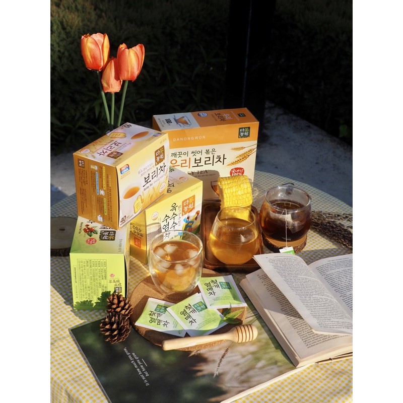 รวมชาเกาหลีชนิดถุงชา กล่องเล็ก Danongwon Tea Serie KoreaTea สุขภาพดี ฮอ ...