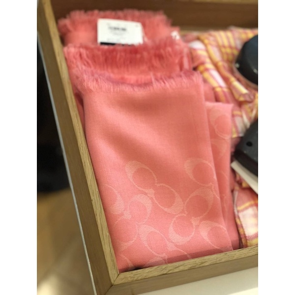 COACH SIGNATURE WRAP (COACH F76394C8995F41814)ผ้าพันคอ - aey89.shop_usa ...