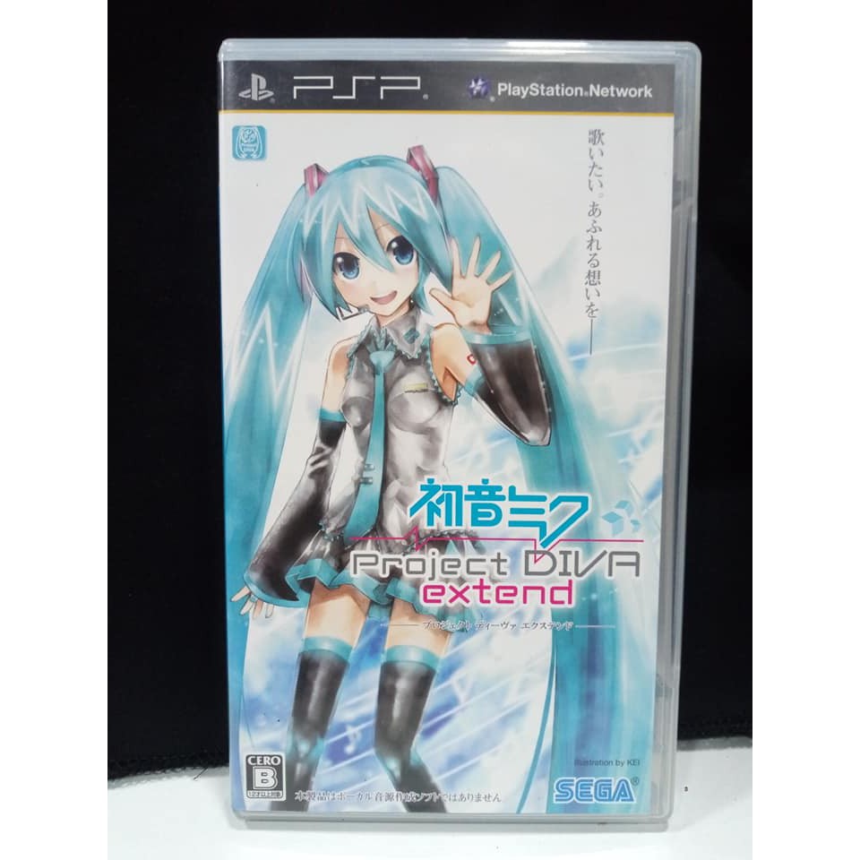 แผ่นแท้ [PSP] Hatsune Miku: Project Diva Extend (ULJM-05933) | Shopee ...
