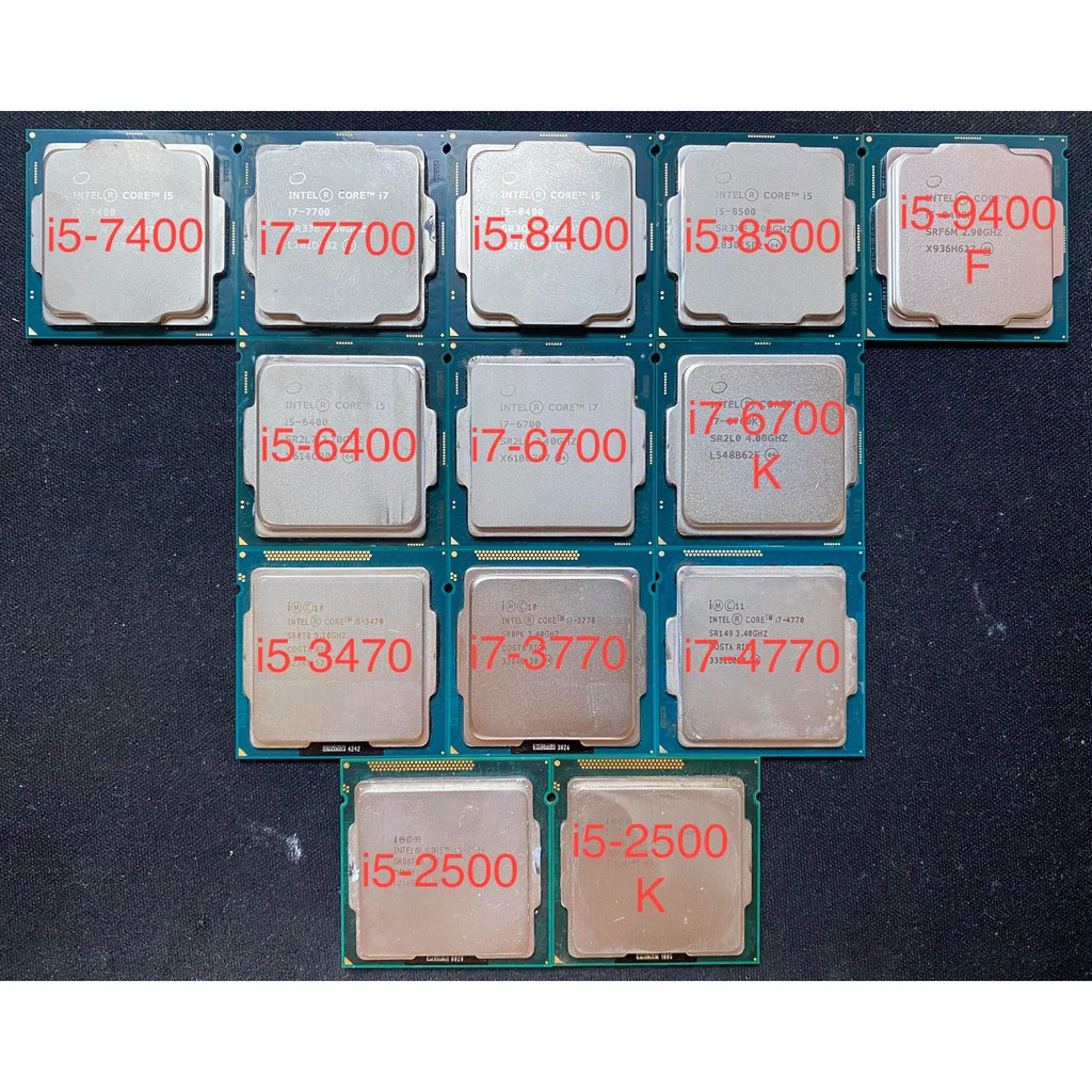 พร้อมส่ง i7-2600 i7-3770 i7-4770 i7-4790 i7-6700 i7-6700K i7-7700 i7 ...