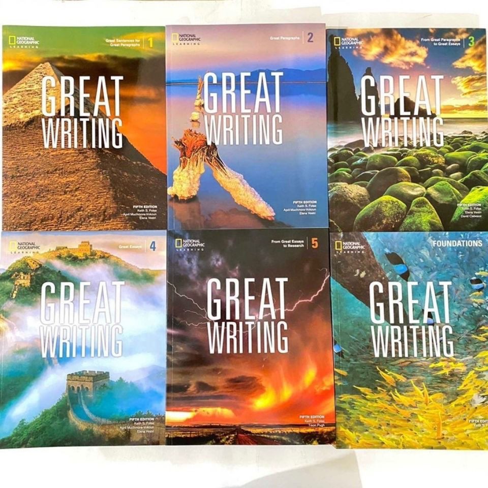 Great Writing 6-Book Setมายเพื่อช่วยให้ผู้เรียนเขียนประโยค ย่อหน้า และ ...