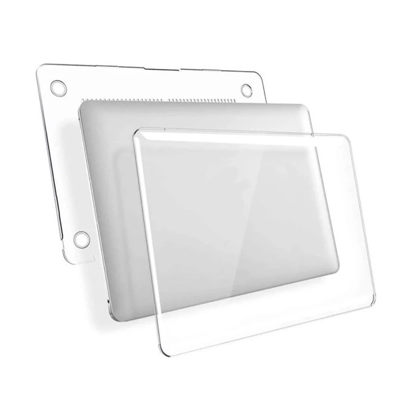 พร้อมส่งเคสใสสำหรับMB AirPro 13141516 Clearคริสตัล ไม่ตัดโลโก้ พอดี ...