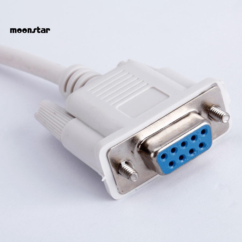 Ms . 5 M Male To Female Db 9 9 - Pin Extension สายเคเบิ้ล Rs 232 Pc ...