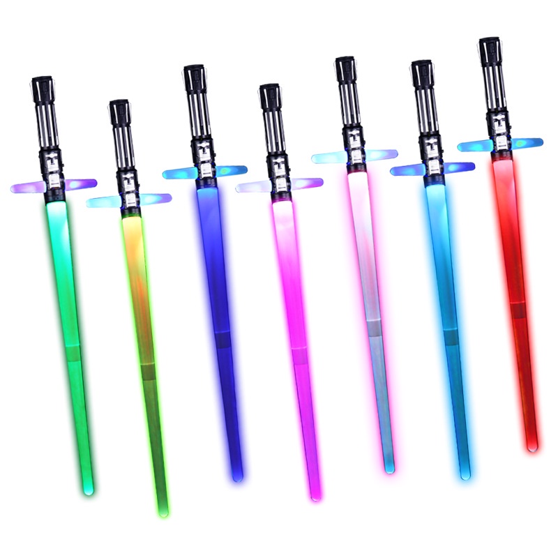 Shan Guang Jian2cs Flashing Lightsaber Laser Double Sword Toys Sound ...