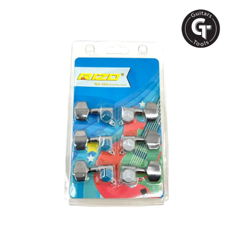 ชุดลูกบิดสำหรับกีตาร์ ????ราคาถูก แข็งแรง????RIZO(Head Machine)????แถม ...