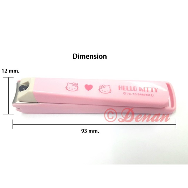 Hello Kitty Nail Clipper (M) กรรไกรตัดเล็บ ลิขสิทธิ์แท้จากญี่ปุ่น Made ...