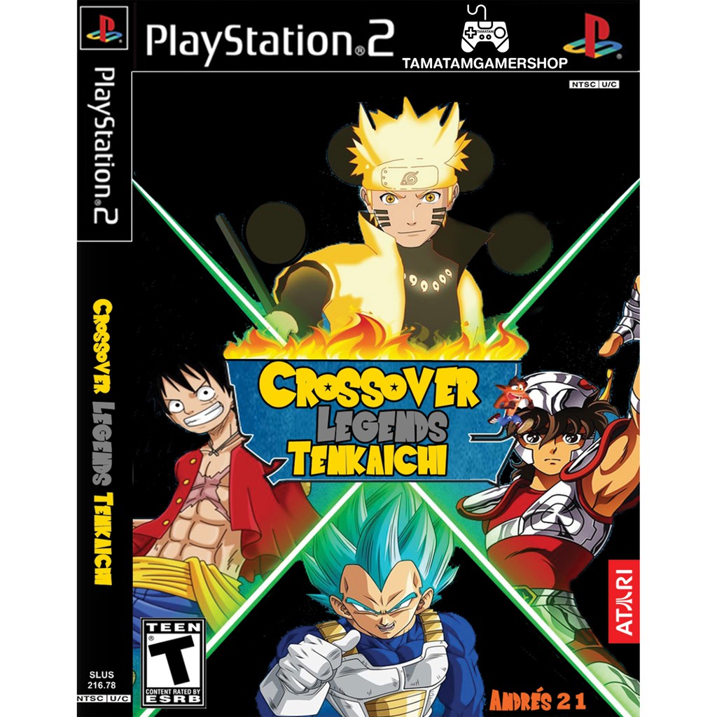 (ล่าสุด)Dragon Ball Z Crossover Legends TKC3 ps2 แผ่นไรท์ แผ่นเกมps2 ...