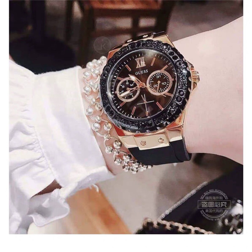 พร้อมส่ง พร้อมสต็อก ！แท้ 100% Guess Watch ขนาดหน้าปัด 38mm W1053L1 ...