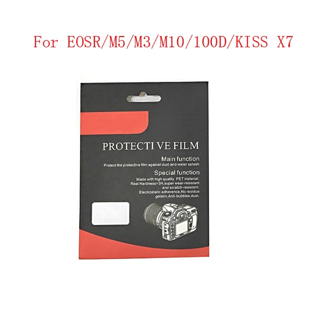 ฟิล์มกระจกนิรภัยกันรอยกล้อง แบบเรียบ สําหรับ Canon 5D 5D2 6D 6D2 70D 80D 700D 750D 760D 1300D 1 ...