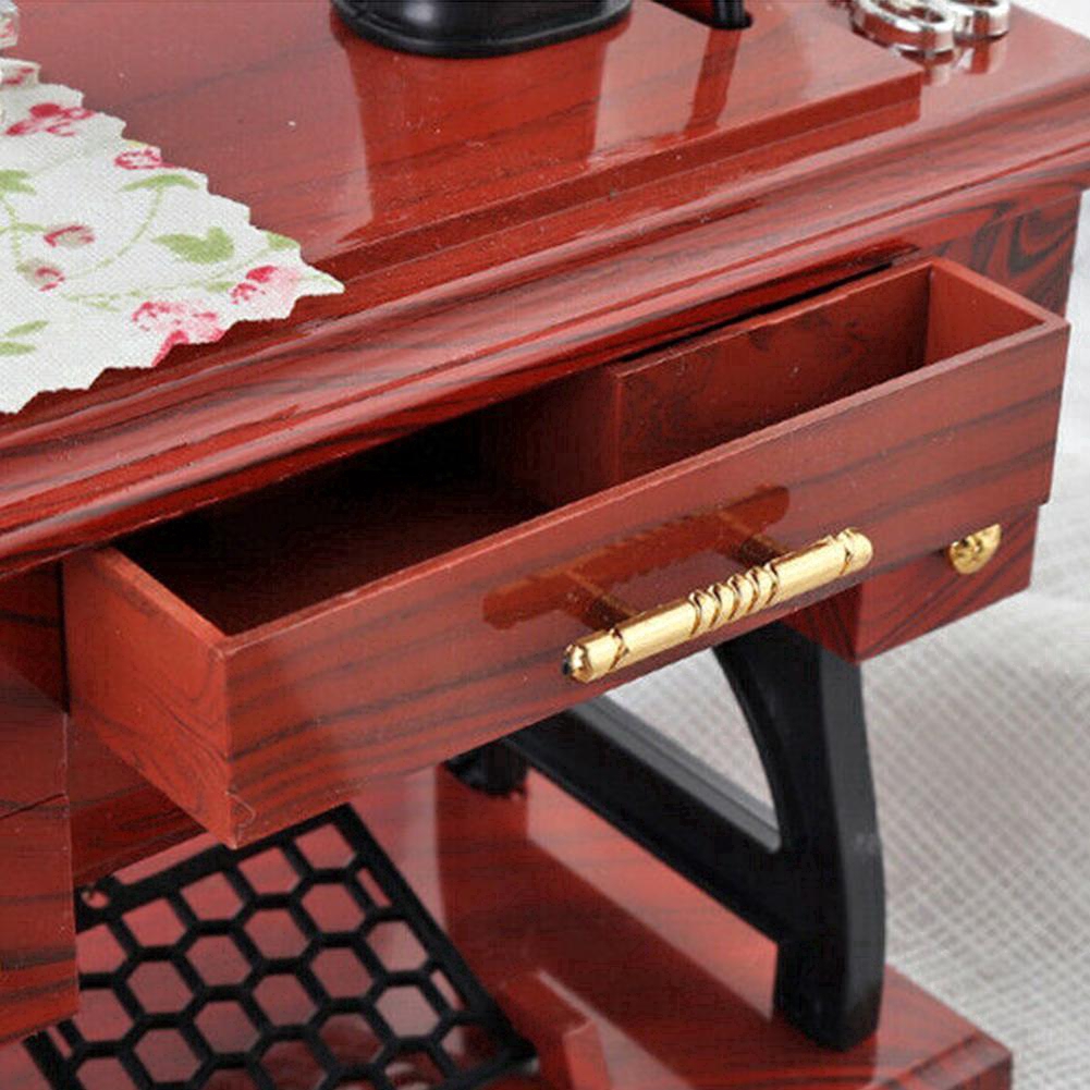 Mini Sewing Machine Shape Music Box Gifts J8G1 de6h - enq0l1wrr5 - ThaiPick