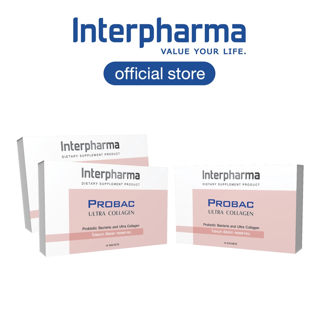 (2แถม1) Probac Ultra Collagen กล่องละ 10 ซอง ชะลอริ้วรอยแห่งวัย ลดความ ...