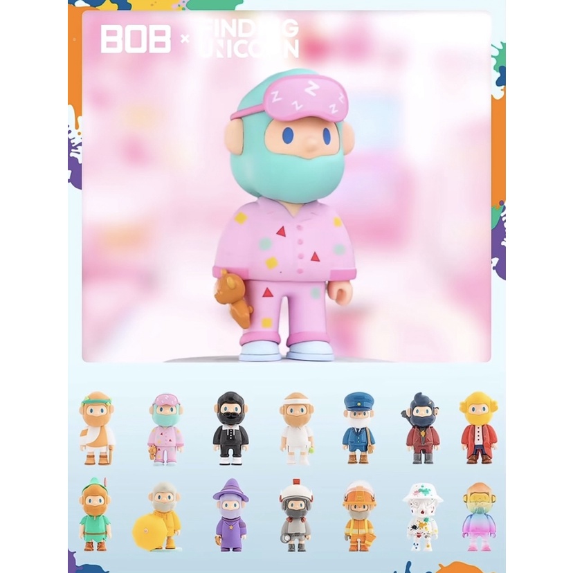 [แบบแยก] F.UN x Farmer Bob Color series ของแท้ 🎨 ลุงบ็อบ ของสะสม Blind ...