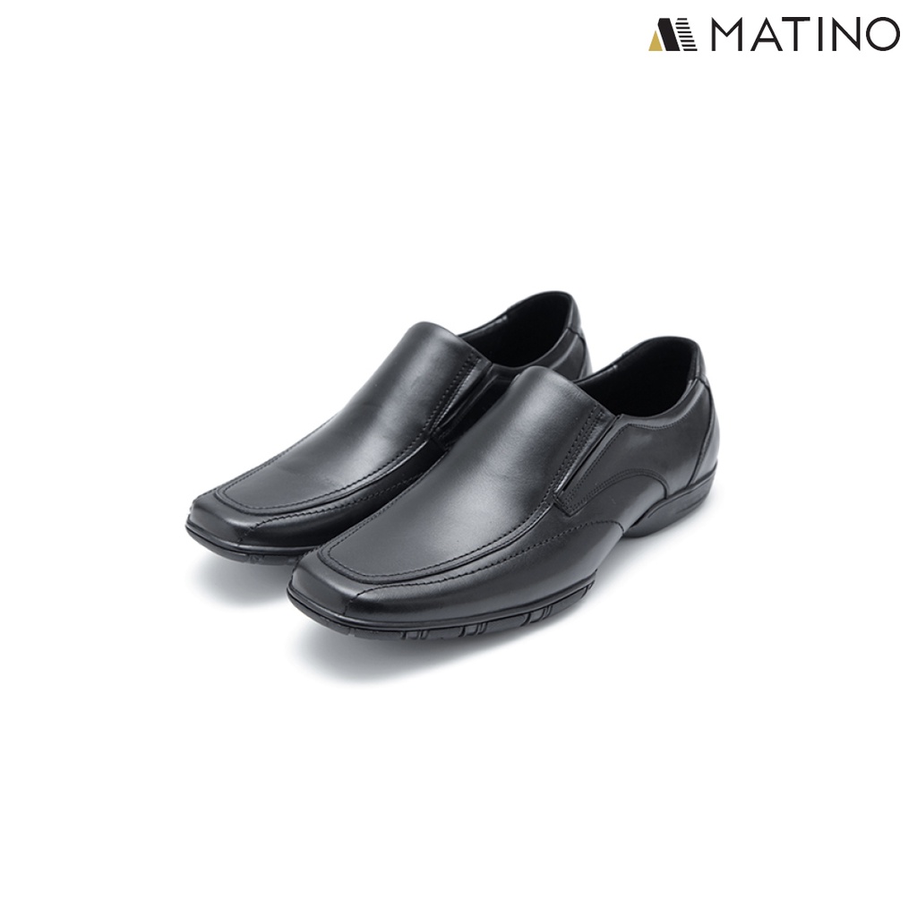 MATINO SHOES รองเท้าชายหนังแท้เปิดส้น รุ่น MCS 9798 - BLACKBROWNTORO ...