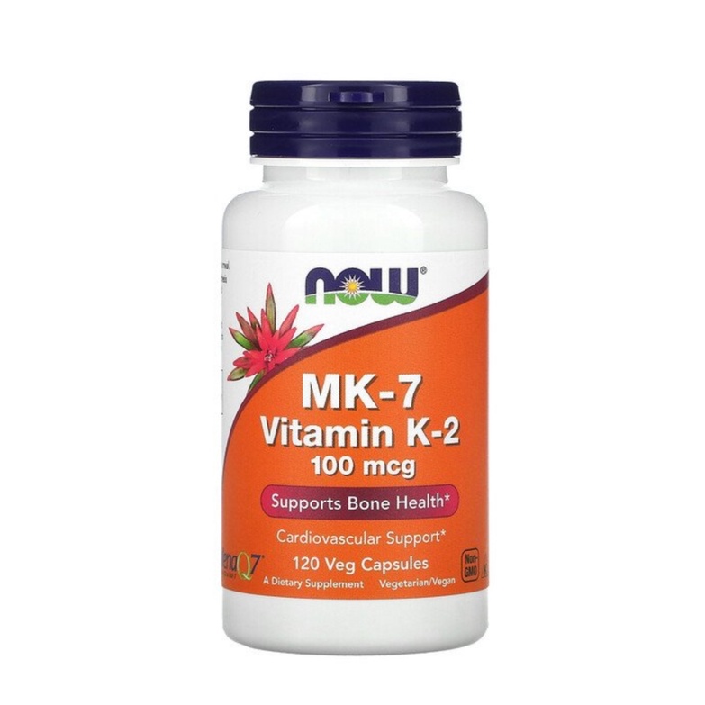 NOW Vitamin K2-MK7 100 mcg. (60 and 120 capsules) - manote015 - ThaiPick