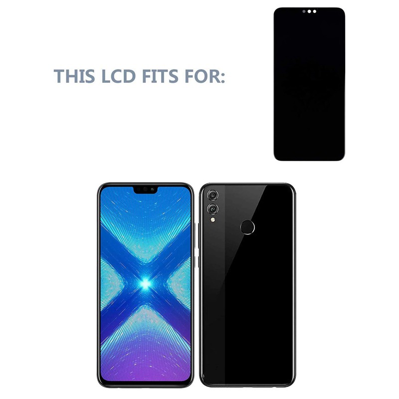 หน้าจอแสดงผล Lcd 6 . 5 นิ้วสําหรับ Huawei Honor 8X Jsn - L21 Jsn - L42 ...