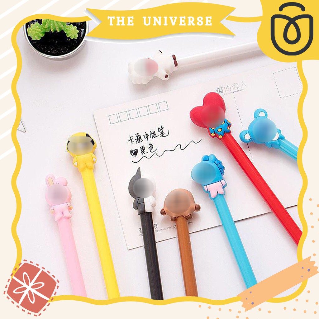 Kpop Mascot ปากกาลิควิด Boyband สไตล์เกาหลี Bts - St0256 - the.universe ...