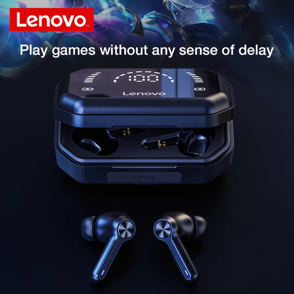 หูฟัง:Lenovo L3 ro Bluetooth Headhones TWS Wireless Touch Control ...