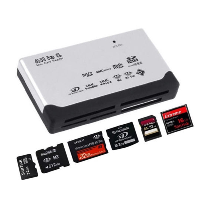 all in one cf xd micro sd to usb อะแดปเตอร์การ์ดลีดเดอร์รองรับ 64 g ...