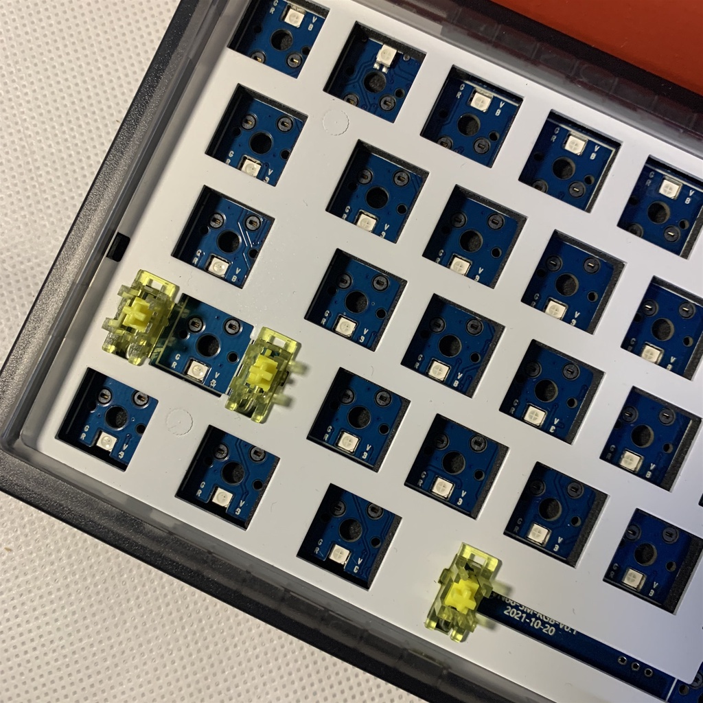 Mathew Tech MK66 Pro mechanical keyboard Kit hot-swappable 3-mode lubed ...