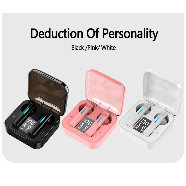 หูฟัง TWS Bluetooth 5.0 True wireless Touch หูฟังไร้สาย Battery display ...