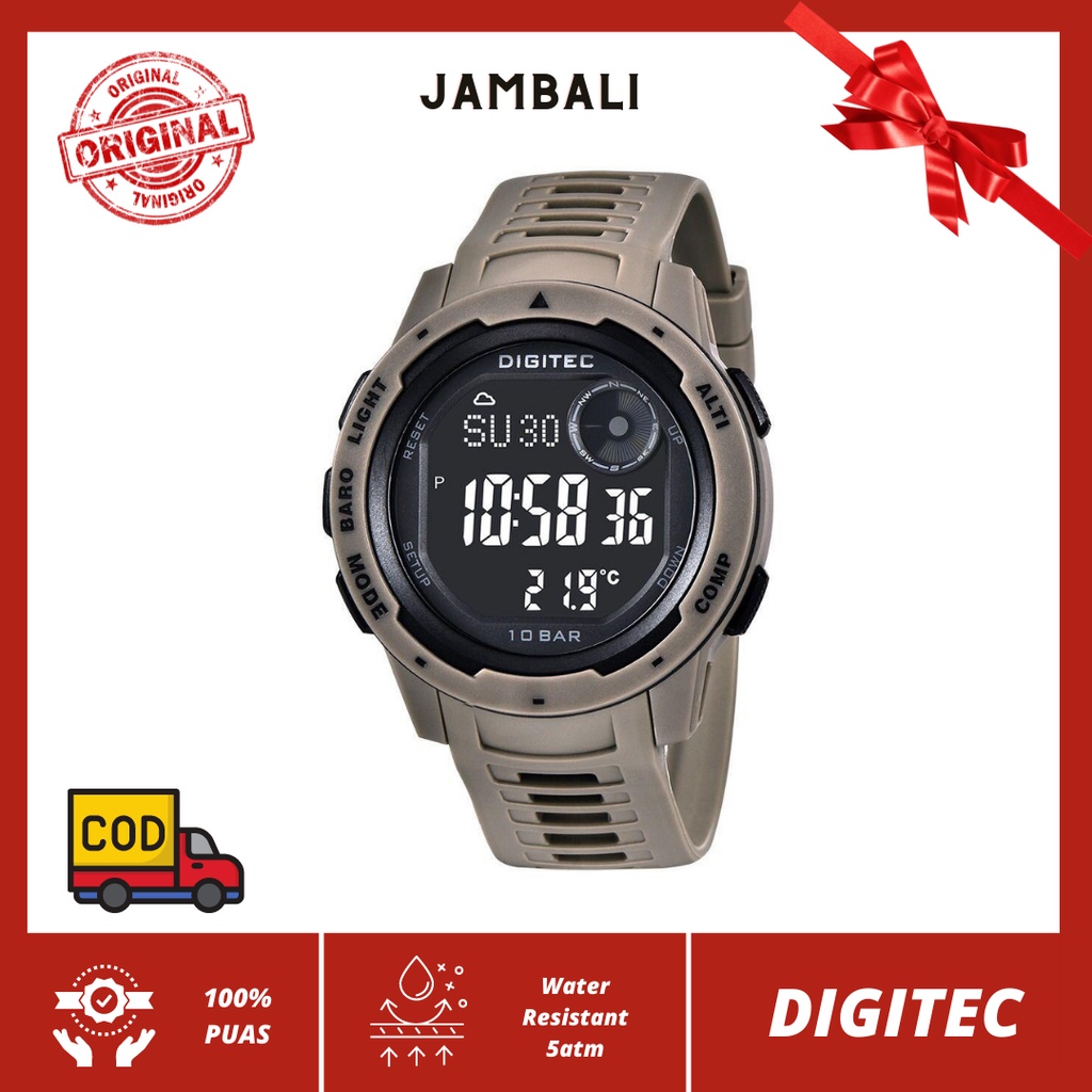 Digitec DS 8100 DS8100 DG นาฬิกาข้อมือดิจิตอล สําหรับผู้ชาย - jambali.co.th - ThaiPick