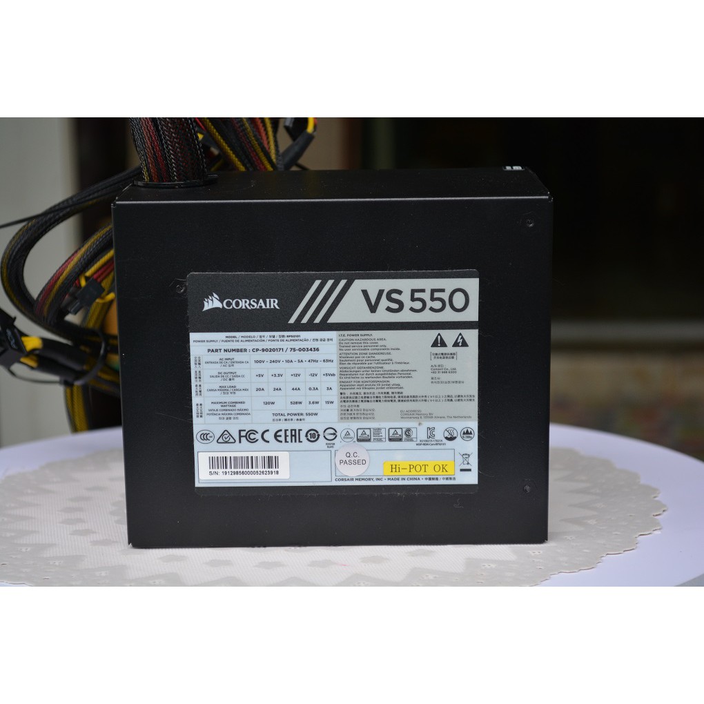 Power Supply Corsair VS550 550W | Shopee Thailand