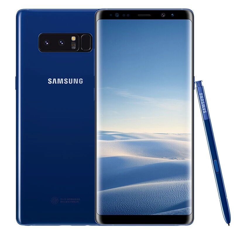 ซัมซุงNote8สมาร์ทโทรศัพท์หน้าจอโค้งเต็มNetcom4Gลายนิ้วมือจดจำใบหน้าBNMการ์ดnote9มือสอง ...