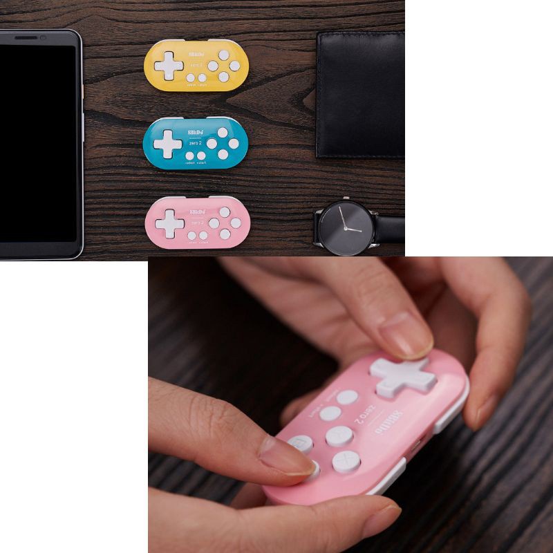 8BitDo Zero 2 Bluetooth Wireless Gamepad Game Controller For N-intendo Switch Raspberry PI Steam ...