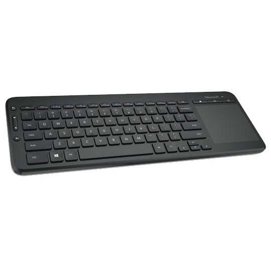 Best seller คีย์บอร์ดทัชแพด Microsoft All-in-One Media Keyboard USB ...