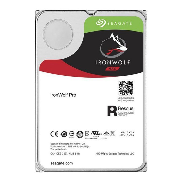 SEAGATE 6 TB HDD (ฮาร์ดดิสก์) IRONWOLF PRO 7200RPM SATA3 (ST6000NE000 ...