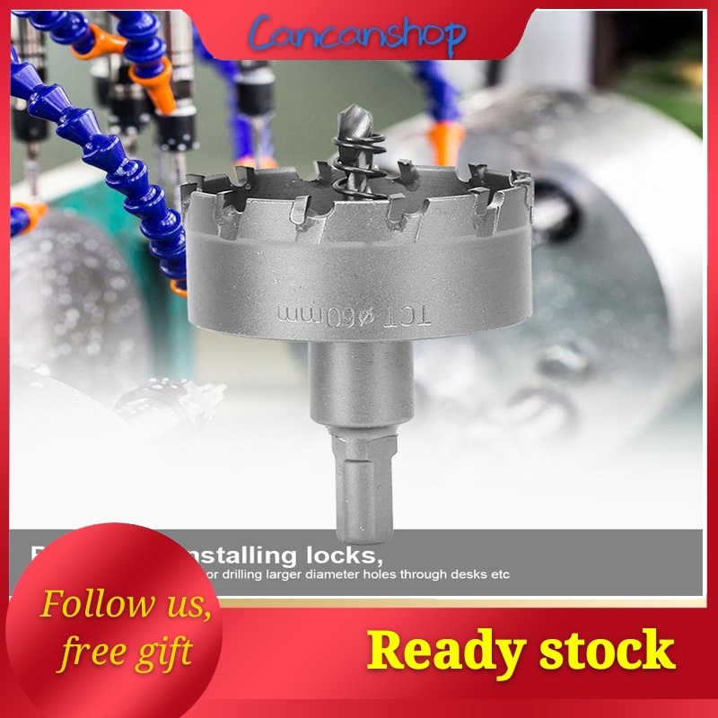 1 pc Carbide Tip Hole Saw Cutter Drill Bit Set For Steel Metal Alloy ...