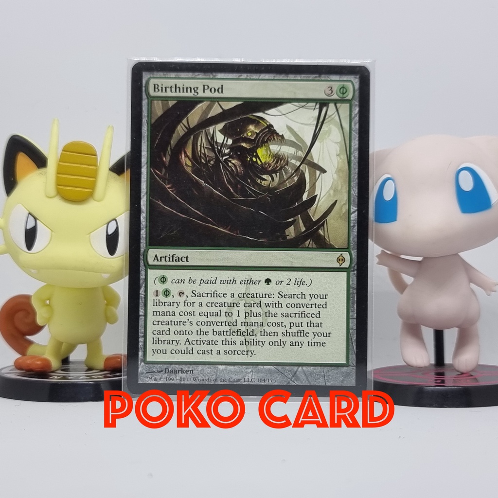 Birthing Pod การ์ด Magic The Gathering ของแท้ จากชุด New Phyrexia ...