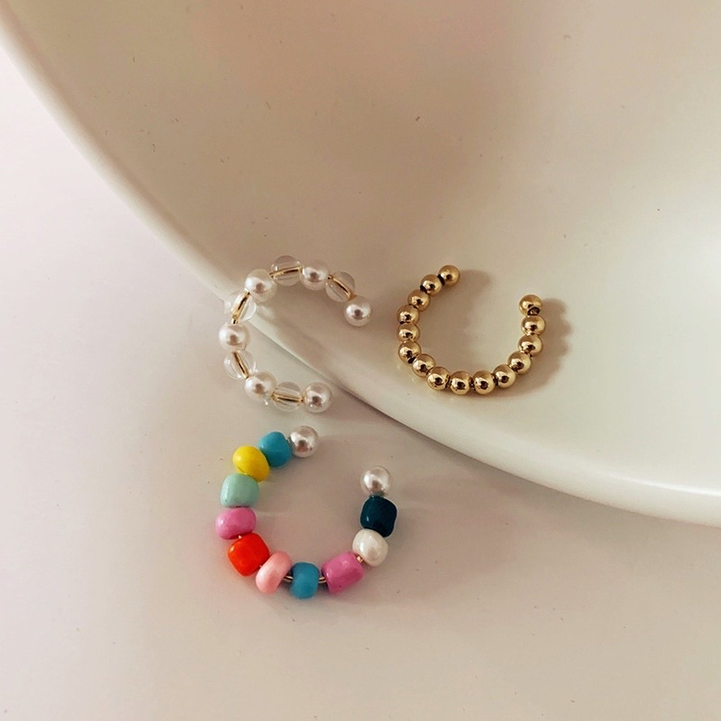 พร้อมส่ง Colorful Ear cuff น่ารักสไตล์เกาหลี villain.studio - fahkkan ...