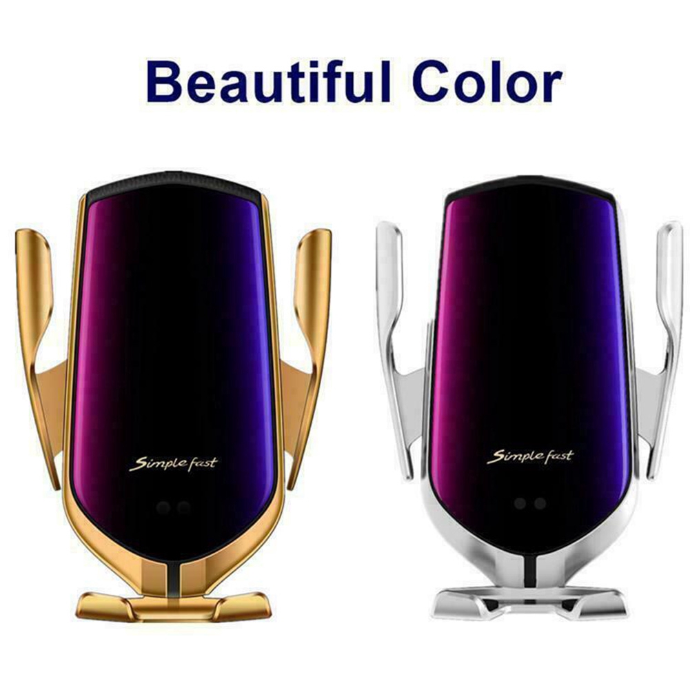 Auto Air Vent Fast Charging Smart Sensor Clamping Wireless Chargers ...