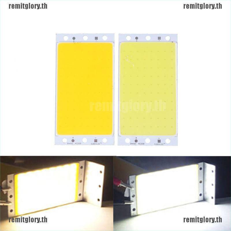 (remitg) 94x50 มม. 15 w cob สายไฟ led ทรงสี่เหลี่ยม diy dc 12-14 สําหรับตกแต่งบ้าน - remitglory ...