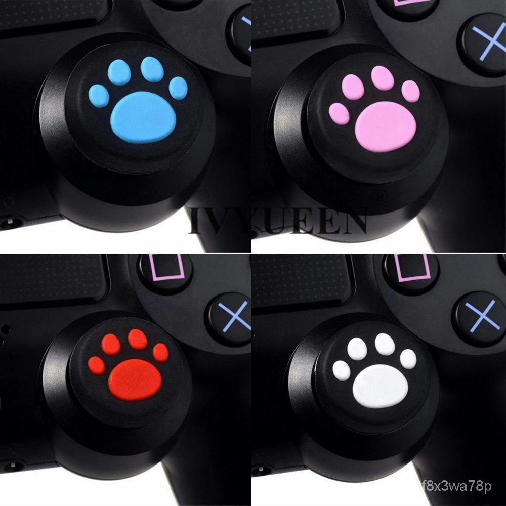 IVYUEEN Grips for PS5 PlayStation 4 PS4 Pro Slim Controller Cat Claw ...