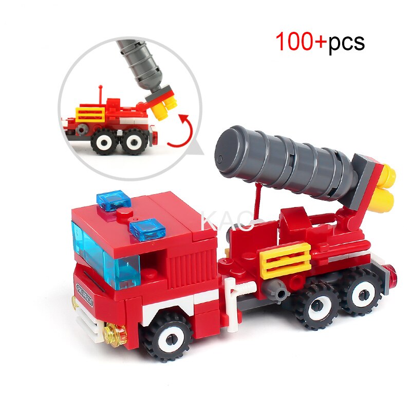 Fire engines, special vehicles water police Building toys Building ...