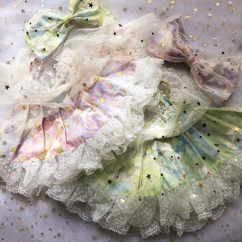 50cm Xingdailu Skirt Super Fairy Unicorn Ballet Bunny Dress Lolita Doll ...