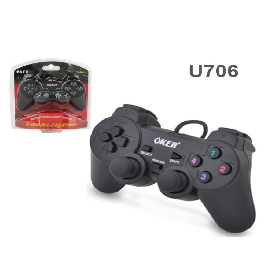 จอยเกมส์ oker รุ่น U706 | Shopee Thailand