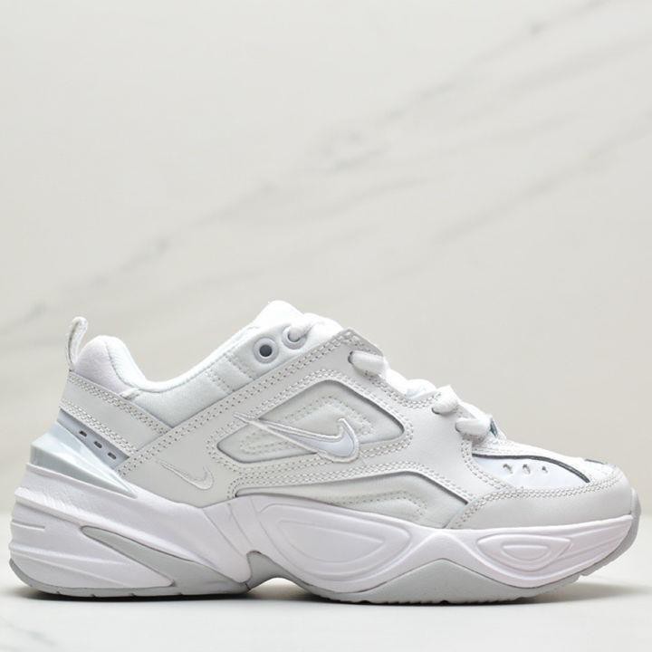 NIKENIKE 2021ใหม่M2k Teknoรองเท้าเก่ารองเท้าแนวโน้มเพิ่มขึ้นรองเท้ากีฬาหญิงป่ารองเท้าวิ่งลำลอง ...