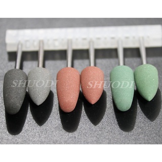 10pcs Dental Lab Material Silicon Rubber Laboratory Polishing Polishing ...