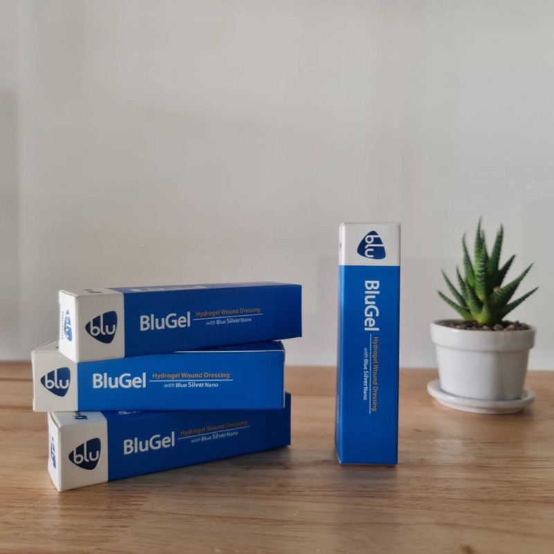 BluGel 15 กรัม Blu Gel สำหรับแผลสดและเรื้อรัง (Blue Gel)ผลิตภัณฑ์ใช้ ...