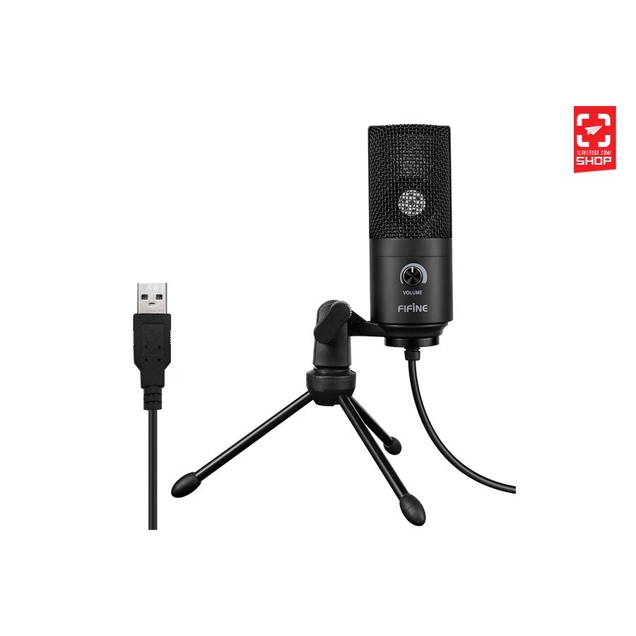 ไมโครโฟน FIFINE - K669 USB Microphone with Volume Dial - w8z66pyqfy ...