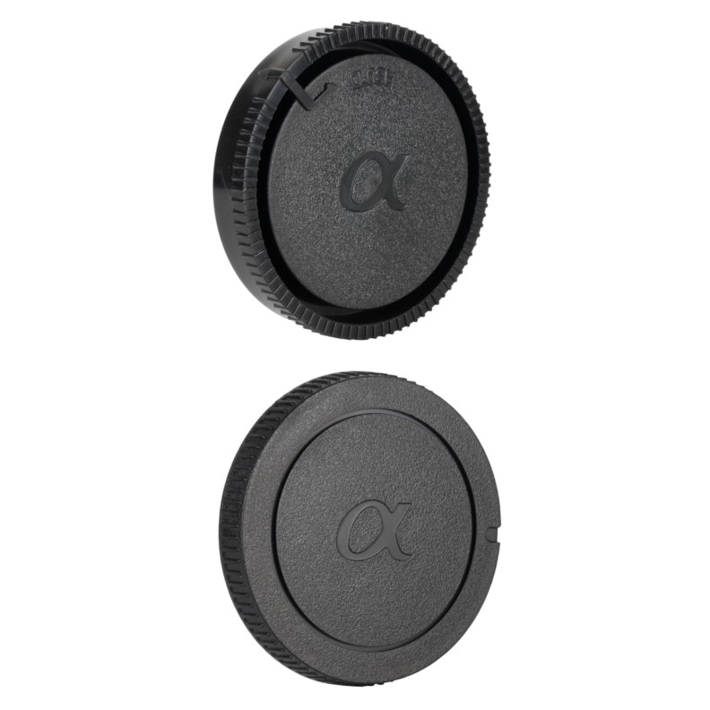 Sony Alpha A-Mount ฝาปิดท้ายเลนส์ Rear Lens Cap + ฝาปิดบอดี้ Body Cap ...